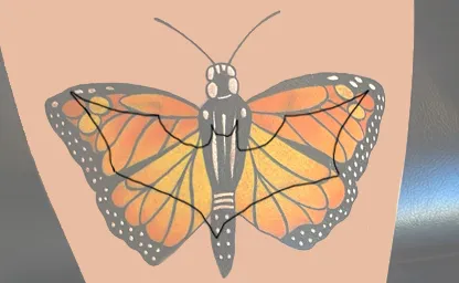 Cover-up tattoo's require a skilled tattoist and artist